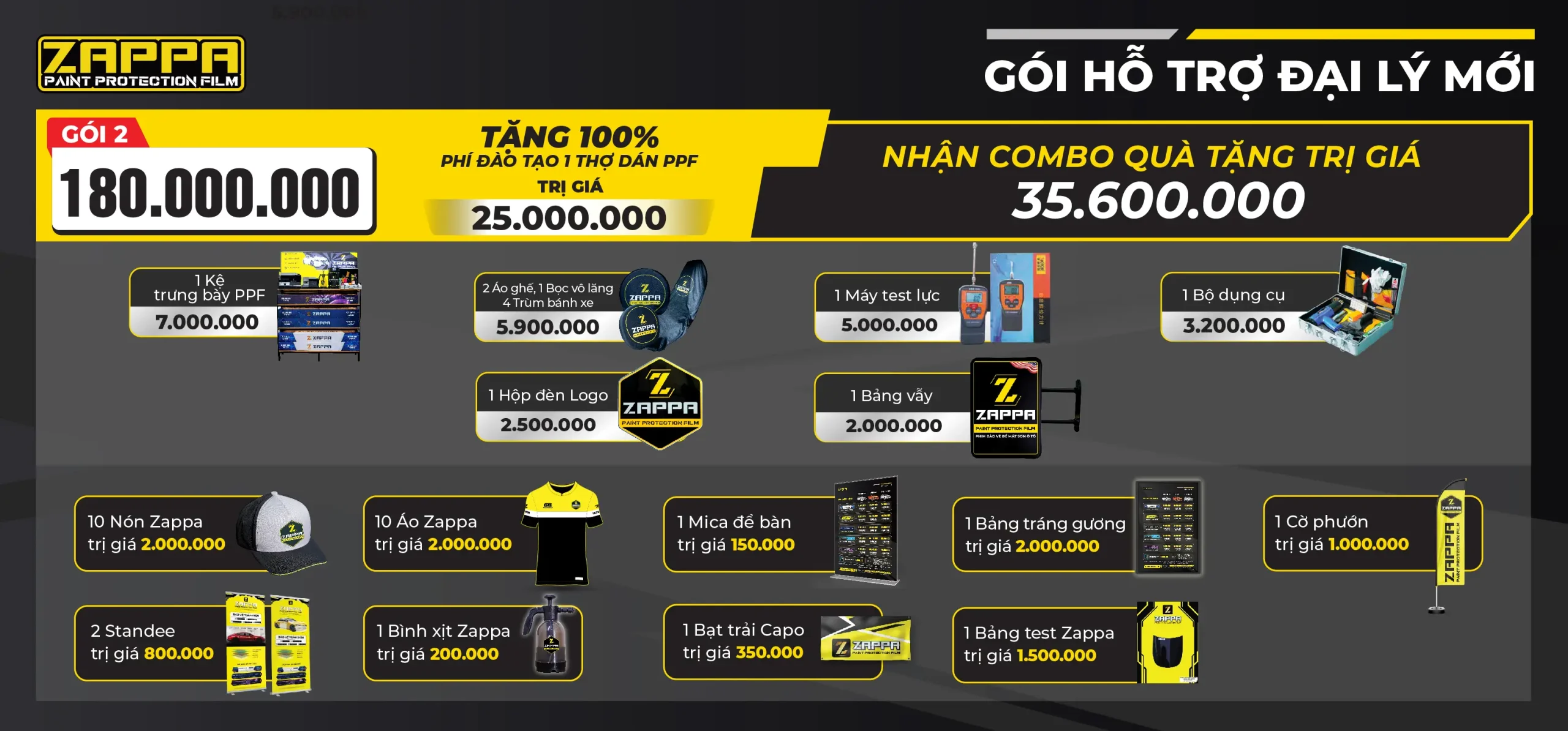 Chính sách đại lý - Zappa